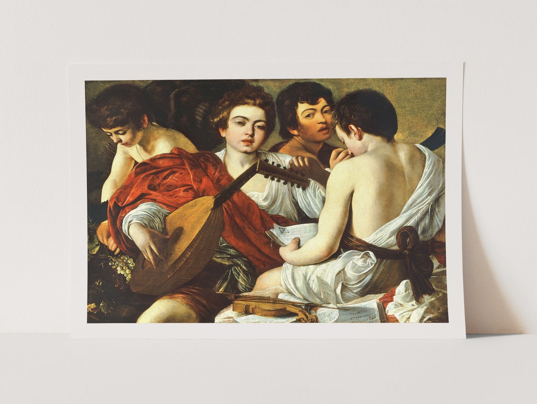 Premium Giclée Print of Caravaggio: the Musicians. Museum Quality Print ...