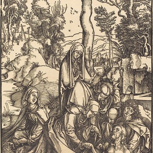 Albrecht Dürer: the Lamentation. Fine Art Print/poster - Etsy