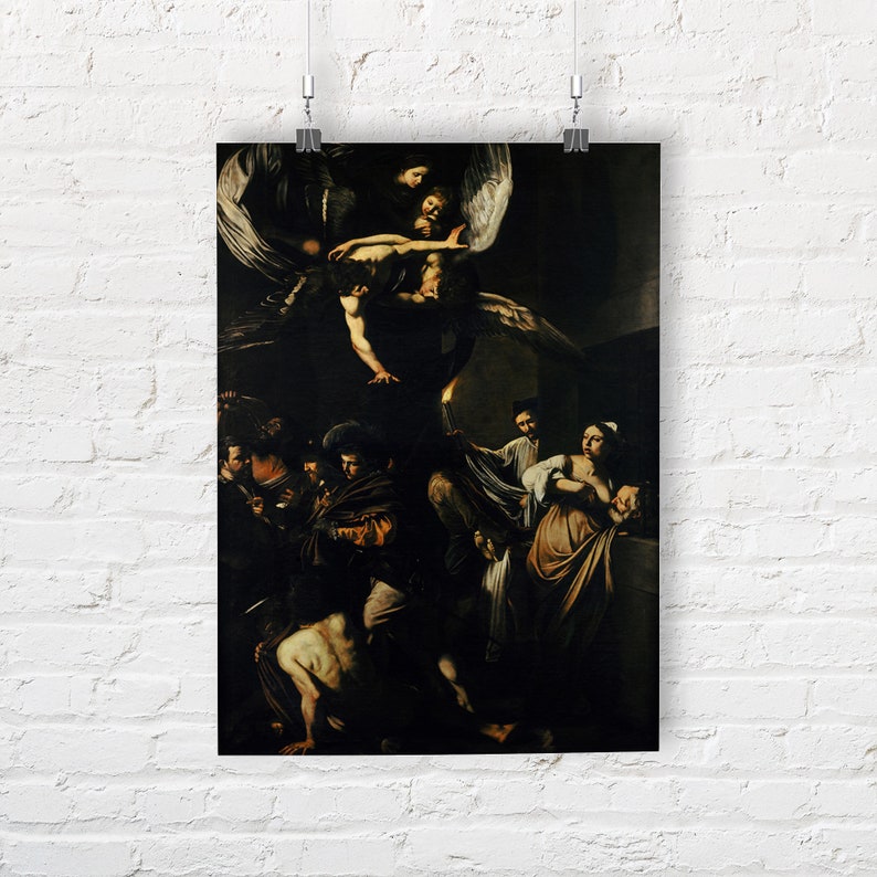 Caravaggio: the Seven Works of Mercy. Fine Art Print/poster. | Etsy