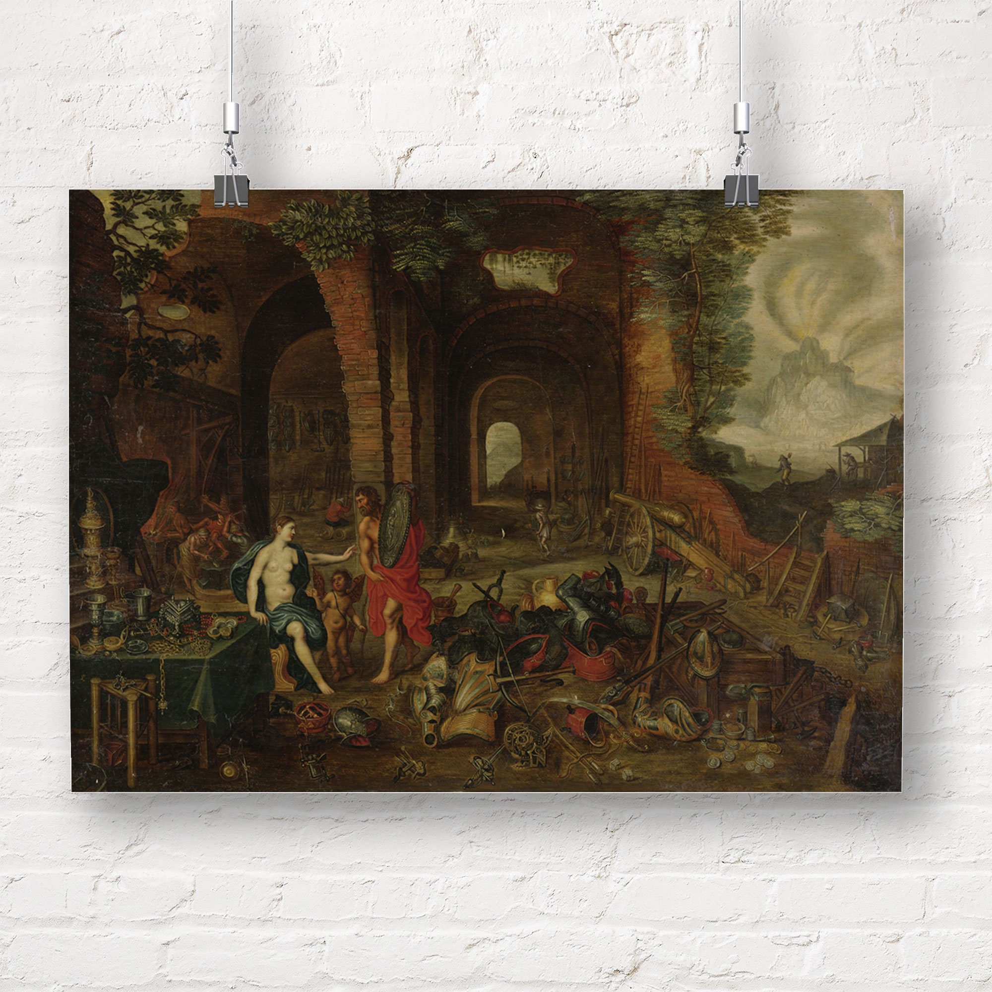 Hendrick van Balen der Ältere: Allegorie des Feuers. Fine Art | Etsy