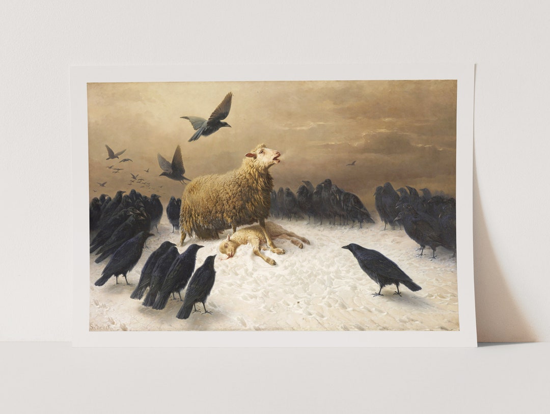 Premium Giclée Print of August Friedrich Schenck: Anguish. Museum ...