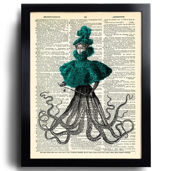 Lady Octopus - Etsy