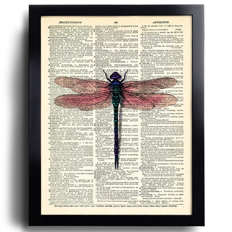 Dictionary Art Print - Etsy