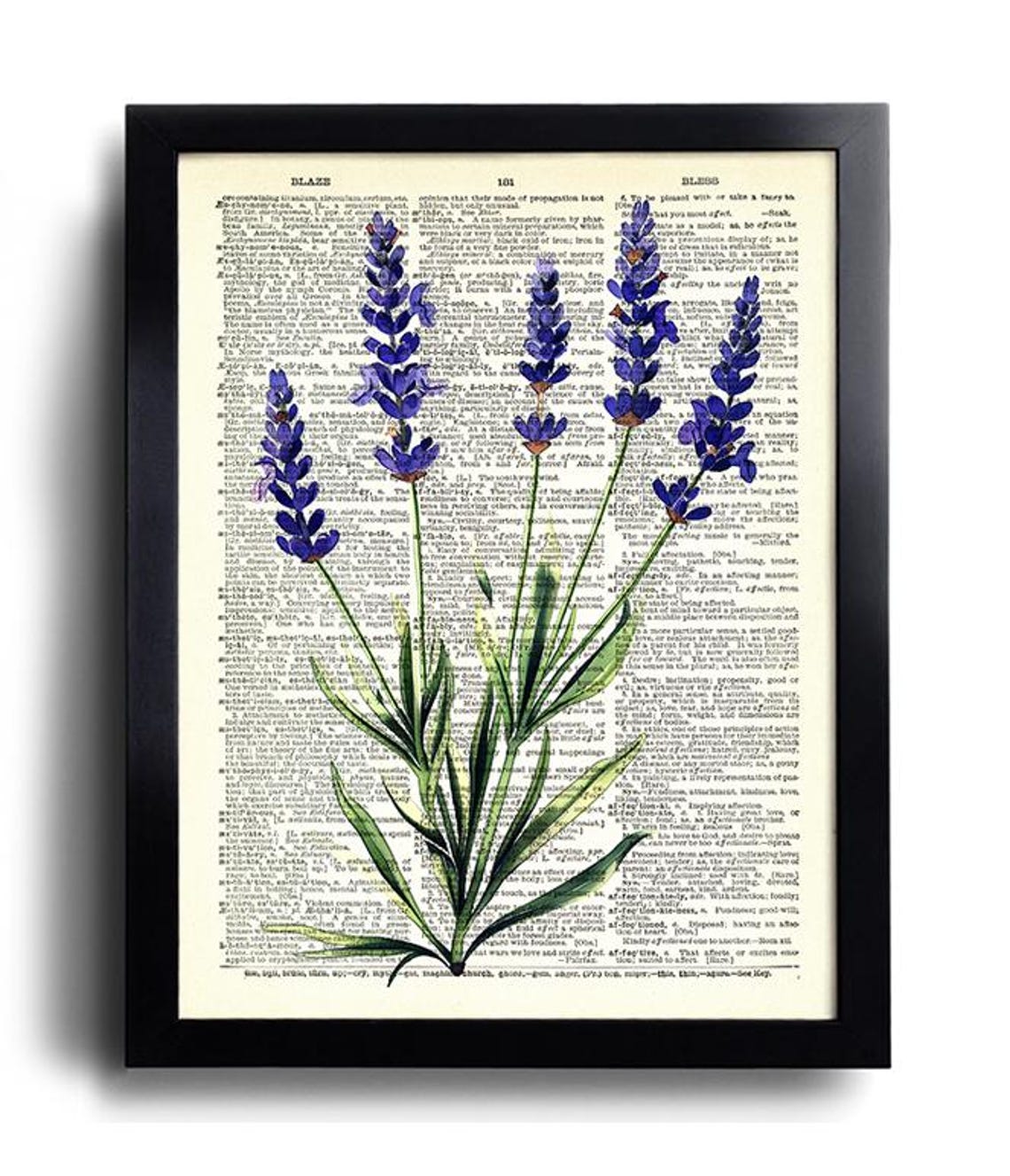 Wildflower Prints Set of 6 Wildflower Poster Wildflowers Wall Art ...