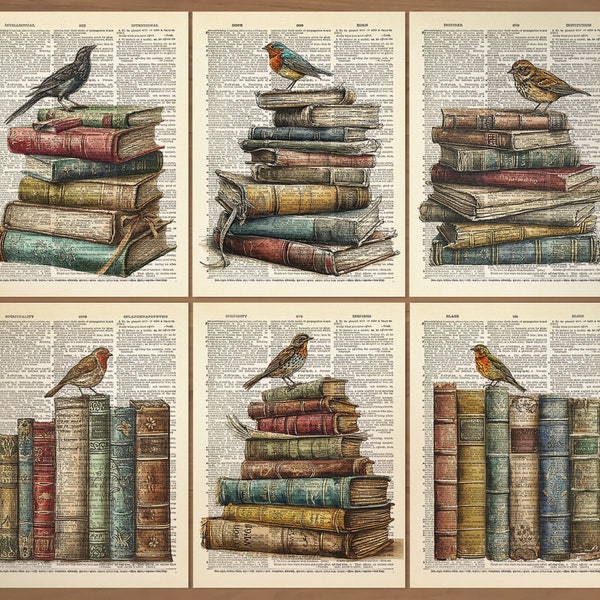 Book Posters - Etsy UK