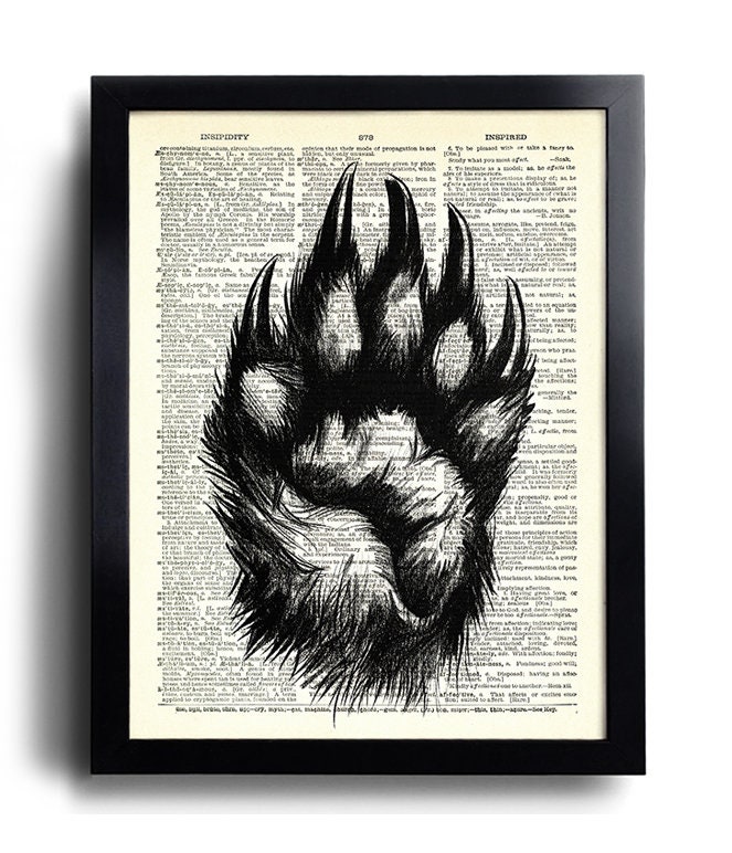 Bear Print Set of 6 Bear Wall Art Bear Poster Bear Painting Bear ...