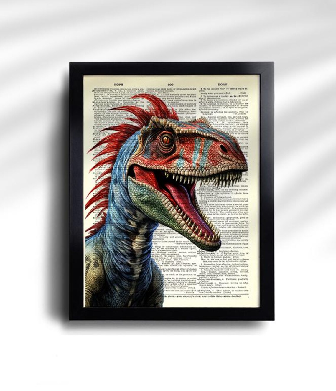 Dinosaur Print Set of 6 Prints Dinosaur Poster Dinosaur Decor Dinosaur ...