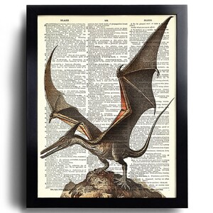 Dinosaur Print Set of 6 Prints Dinosaur Poster Dinosaur Decor Dinosaur ...