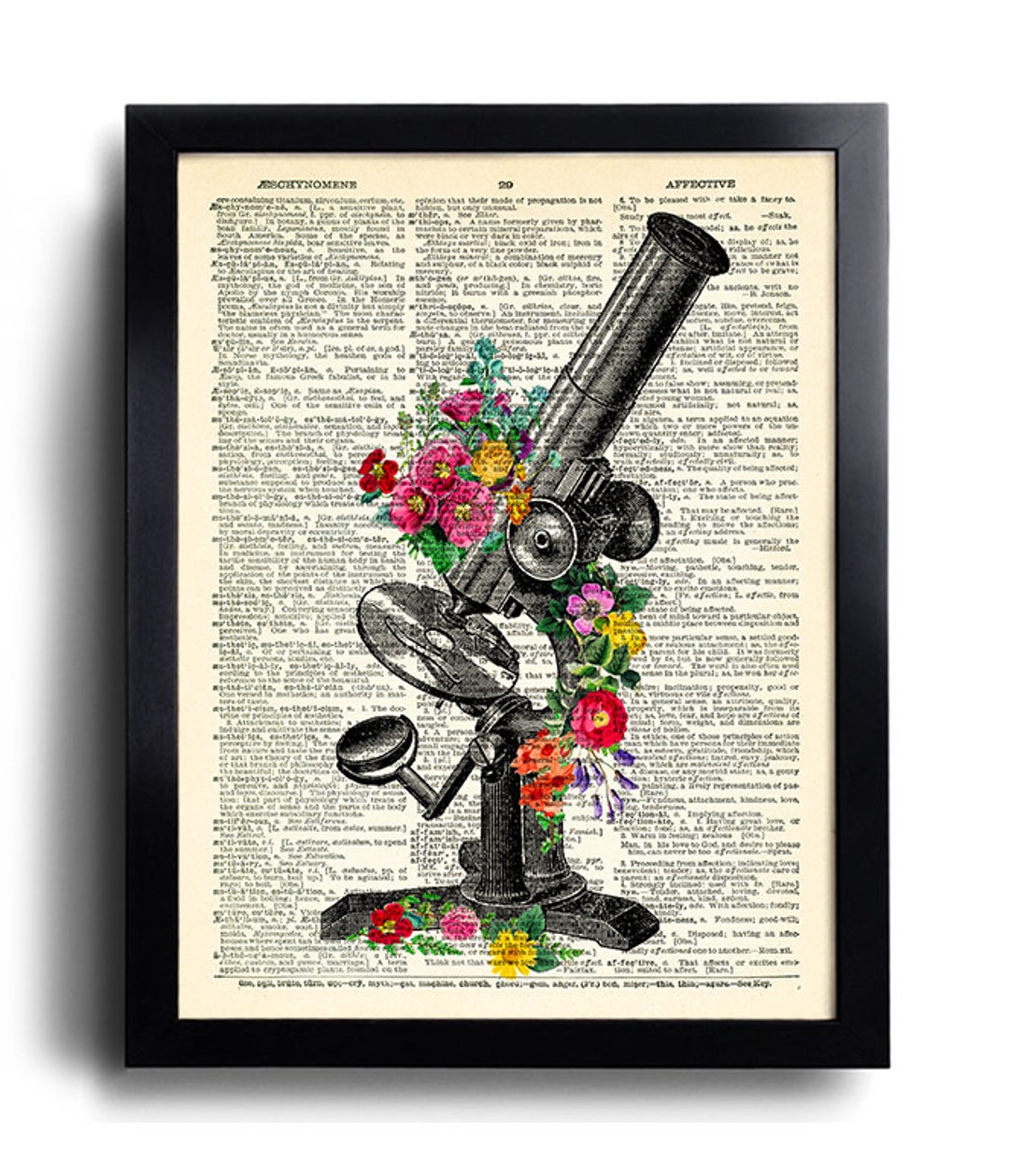 Microscope Art Print Antique Microscope Poster Medical Microscope Art ...