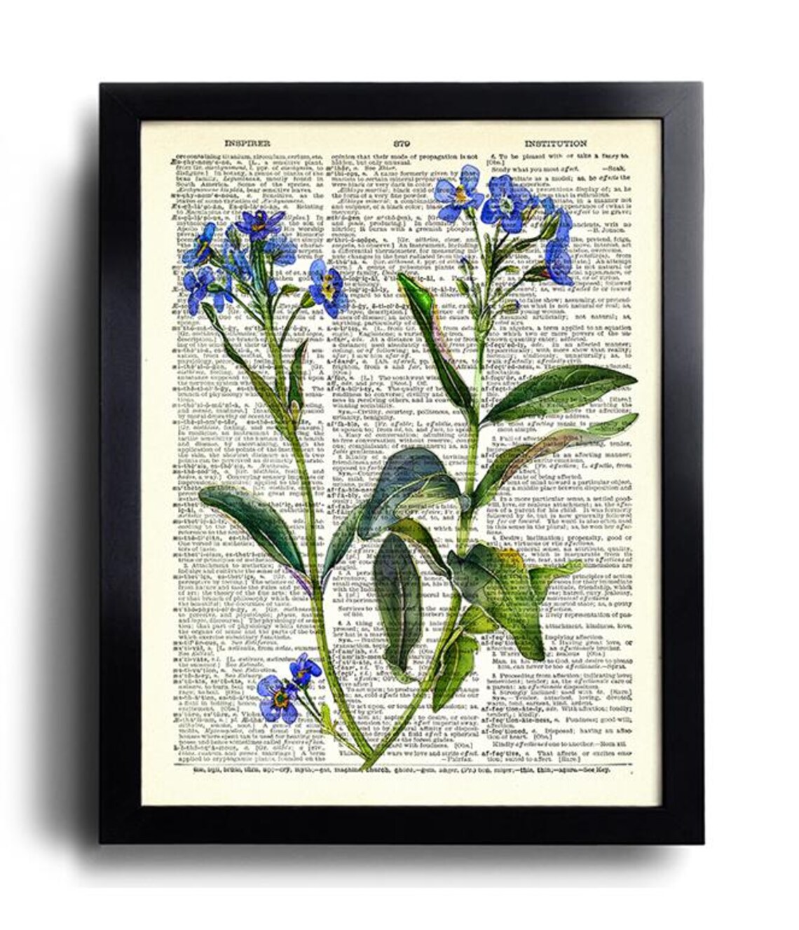 Wildflower Prints Set of 6 Wildflower Poster Wildflowers Wall Art ...
