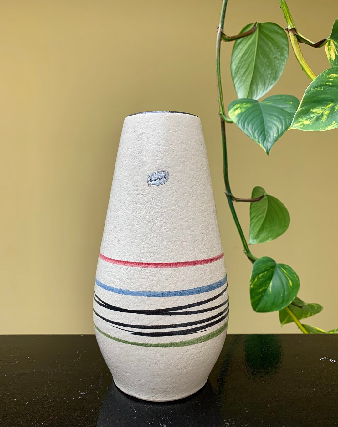 Vintage Vase by Scheurich / Vintage German Vase - Etsy