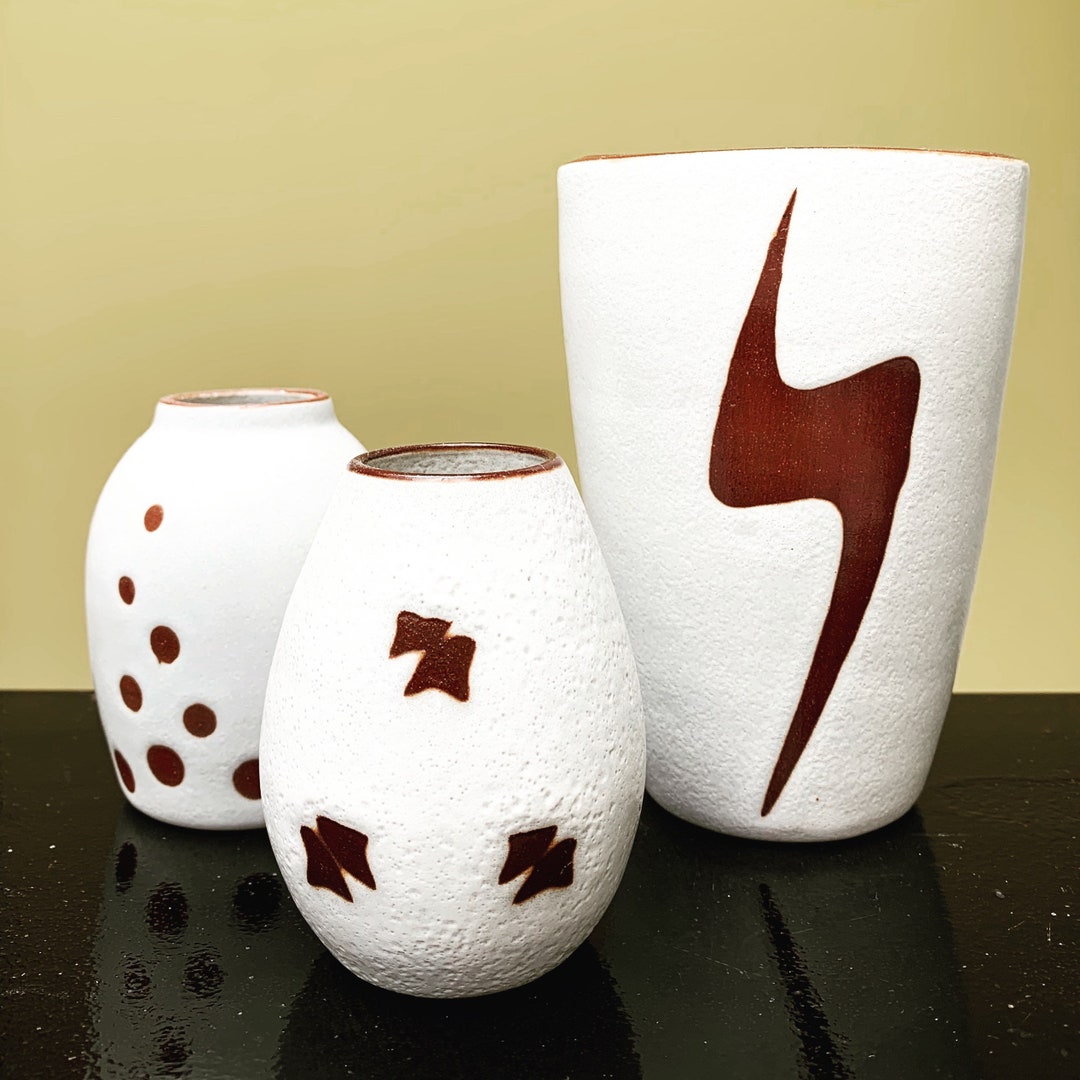 Vintage Vases by Dutch Pottery Company Ravelli - Etsy