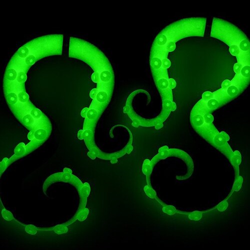 Yami Kawaii Tentacle Earrings and Ear Plugs Menhera Fake Gauge - Etsy