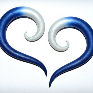 Fake Gauge Earrings Anime Ear Plugs in Size 2g 1g 0g 00g 7/16 1/2 9/16 ...