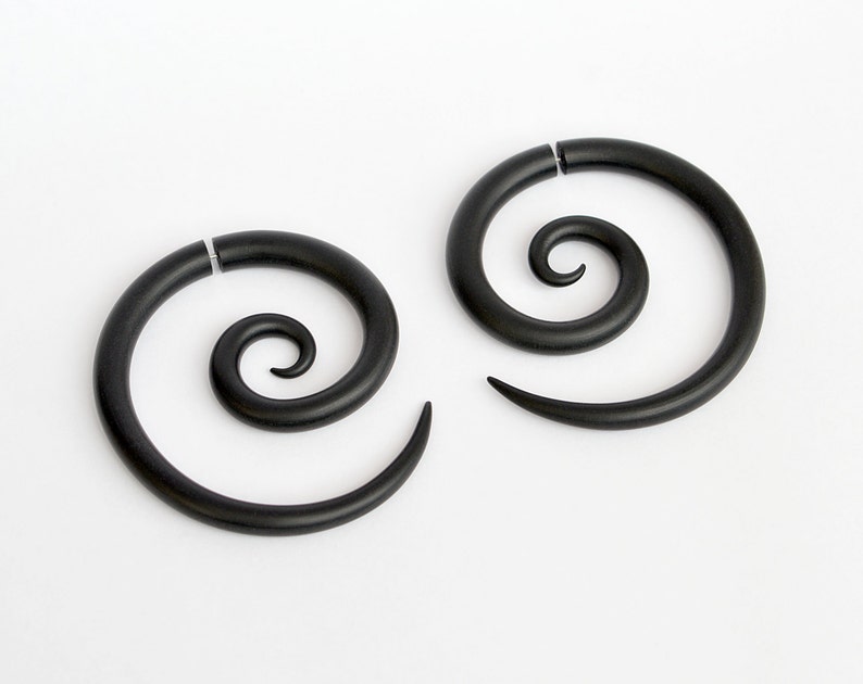 Ear Plugs Fake Gauges Boho Taper Hanger Tribal Spirals Fake | Etsy