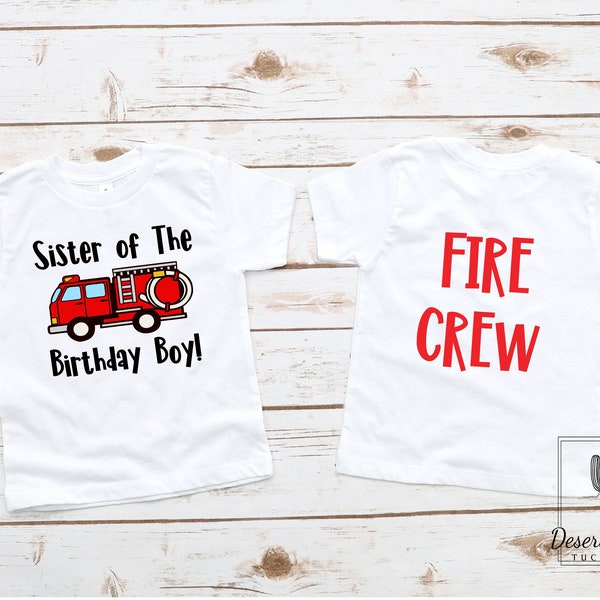 Fireman Theme Birthday - Etsy