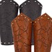 Ancient Warrior Leather Bracers - Medieval Leather Bracers - Leather ...
