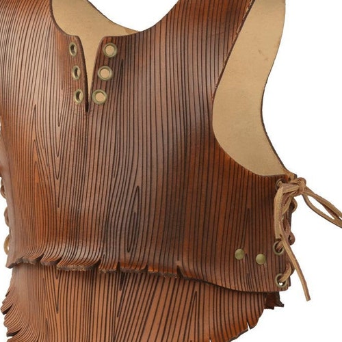 Childrens Woodland Warrior Body Armour Leather Armour - Etsy