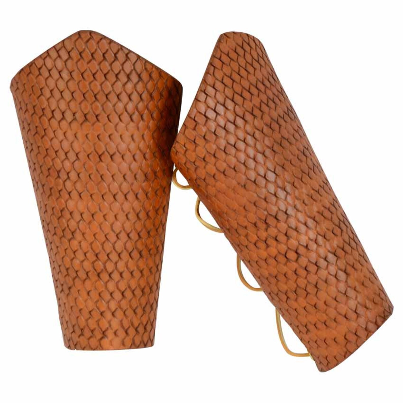 Dragon Scale Arm Bracers Medieval Leather Bracers Leather - Etsy