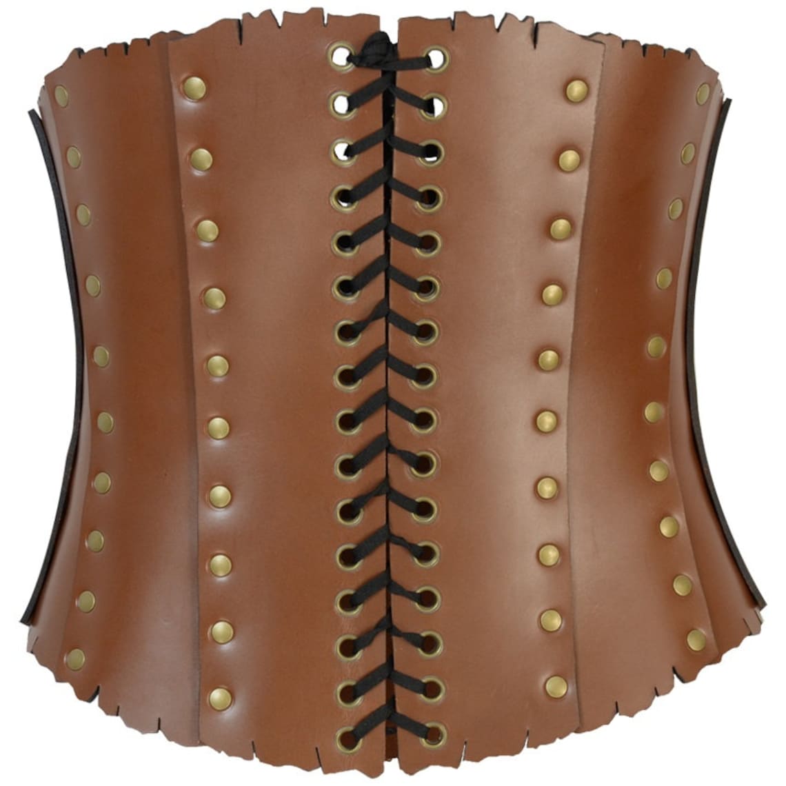 Ragged Edge Women's Corset Hard Leather Corset DK7010 | Etsy