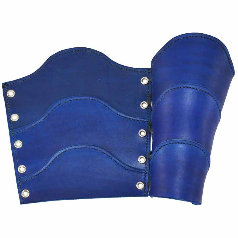 Classic Warrior Leather Arm Bracers Medieval Bracers - Etsy