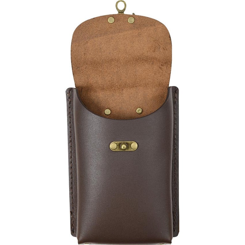 Leather Phone Holder With Clasp - Medieval Holder - Leather Accessory ...