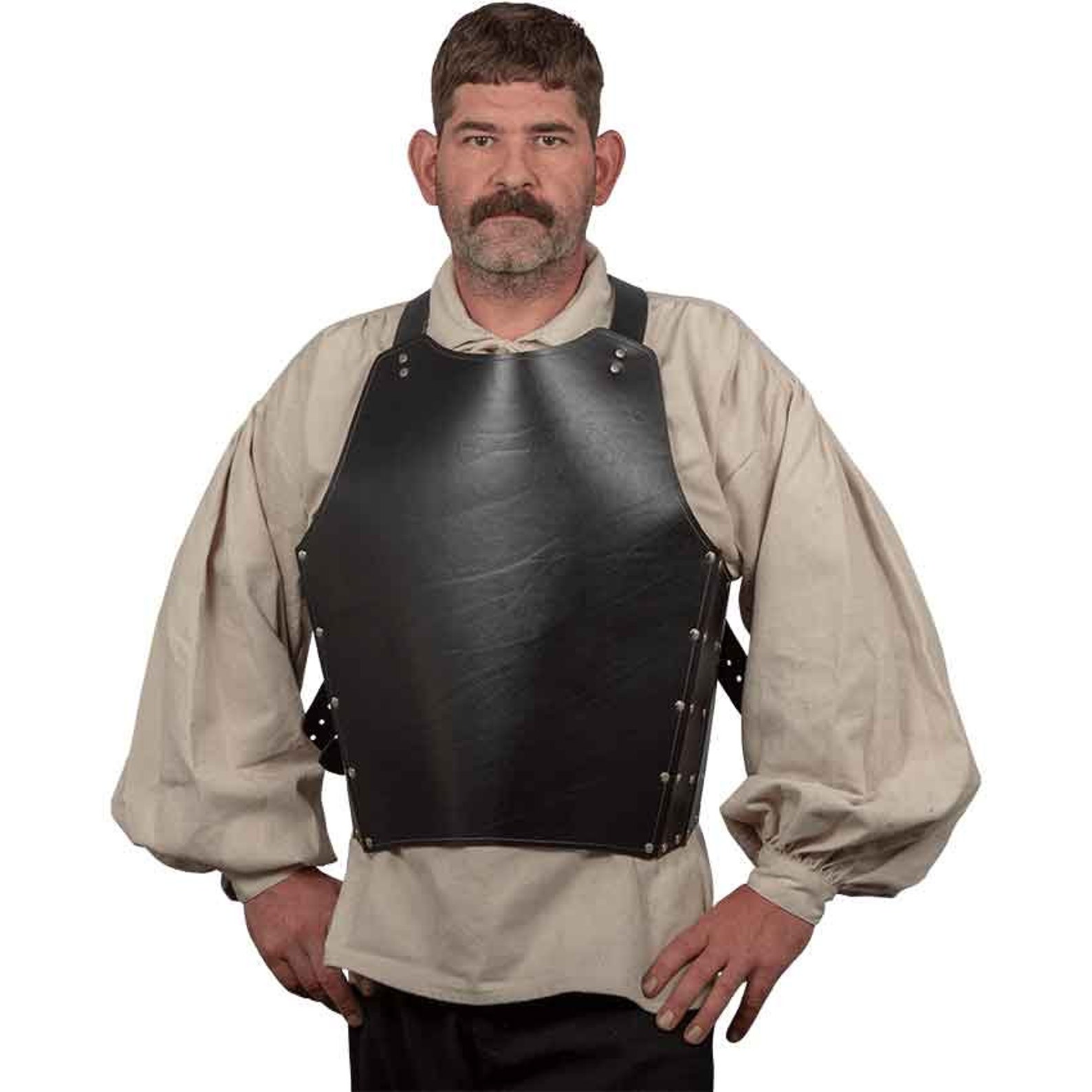 Simple Leather Breastplate Fantasy Leather Armor DK5025 | Etsy