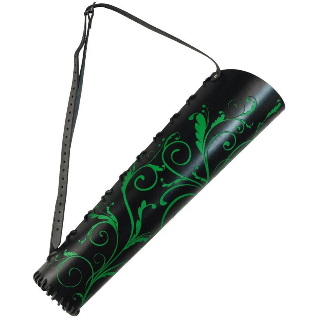 Filigree Elven Quiver - Leather Quiver - Traditional and Fantasy ...