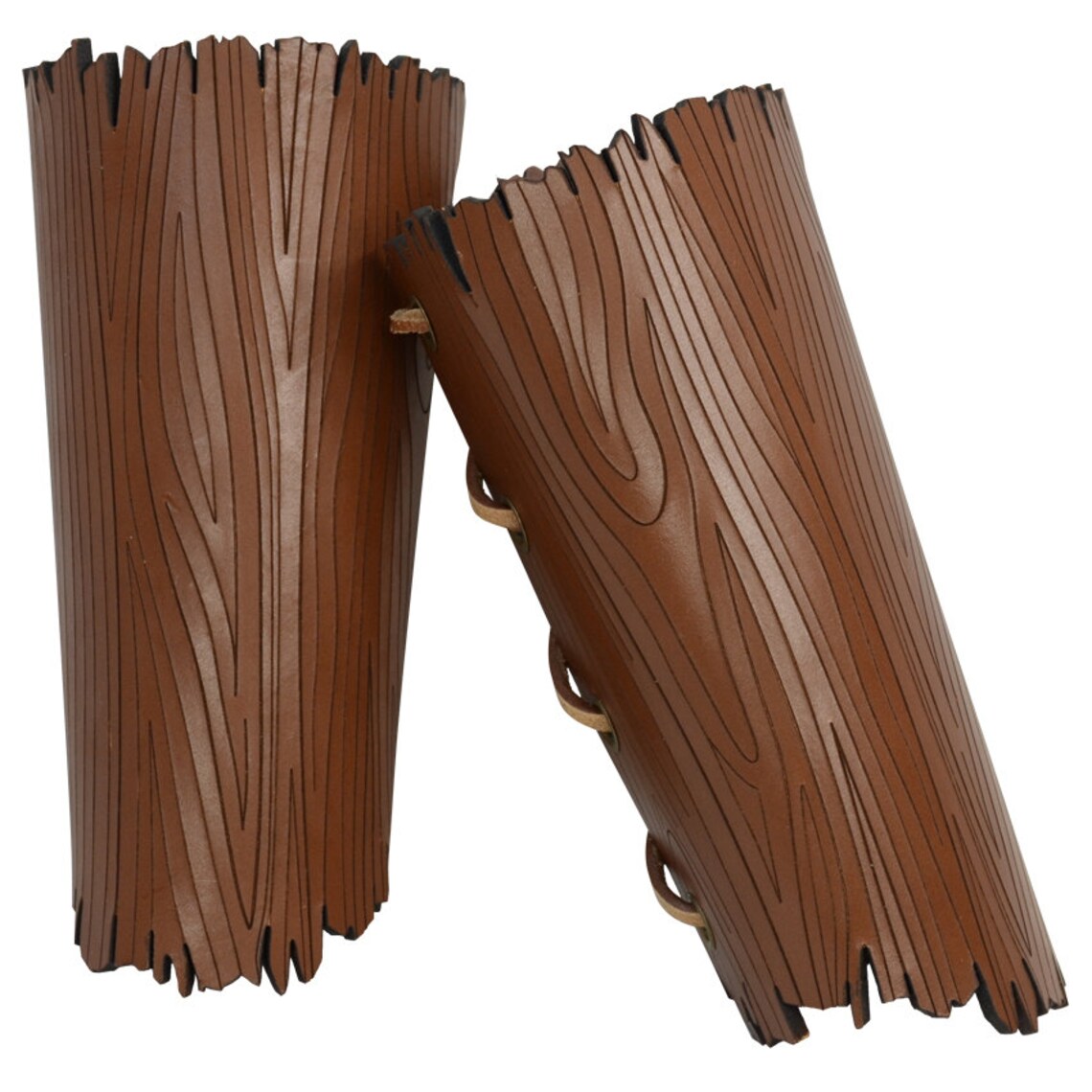 Woodland Arm Bracers Woodgrain Leather Bracers DK6078 - Etsy