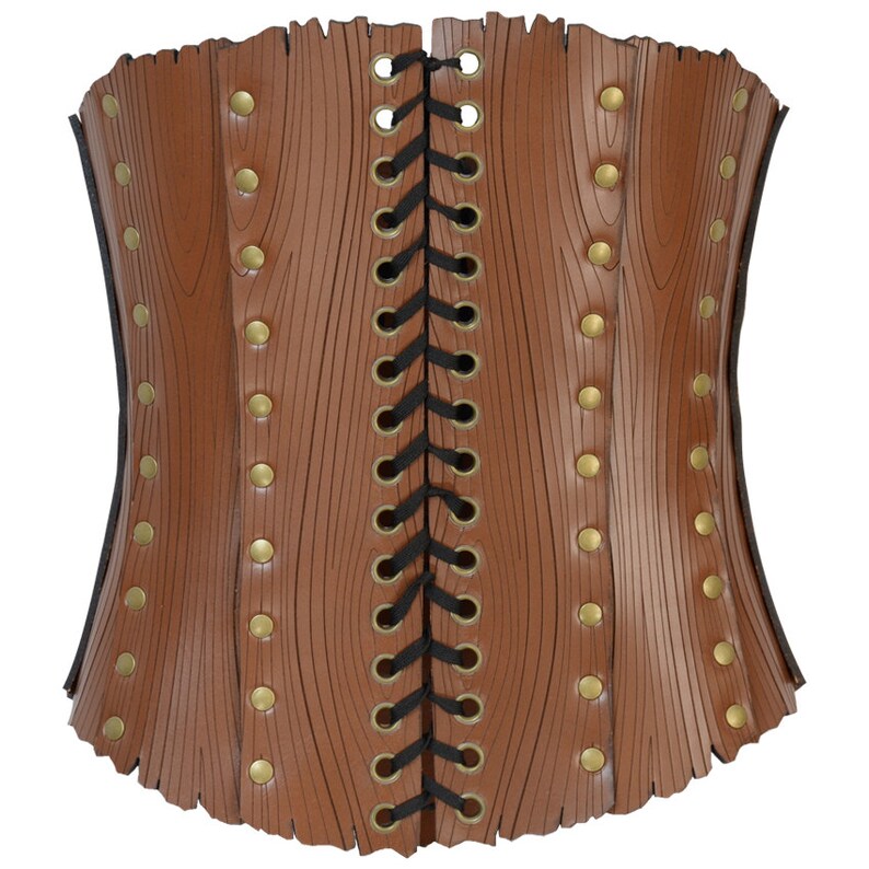 Woodland Tree Bark Corset Hard Leather Corset DK7009 - Etsy