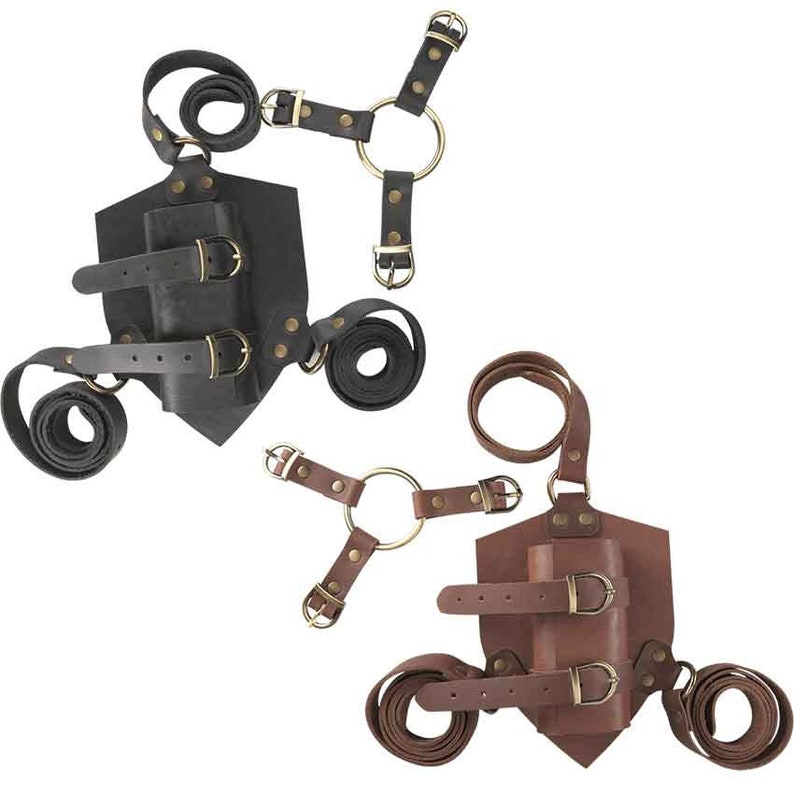 Single Sword Leather Back Harness Single Sword Harness | Etsy