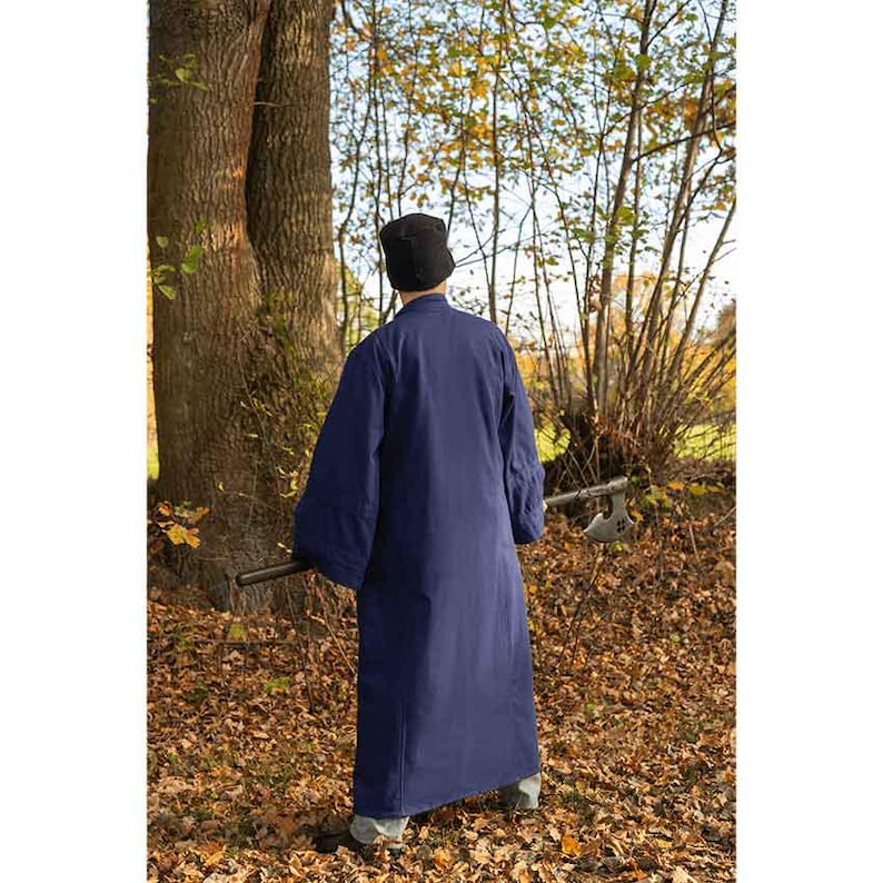 Oberon Medieval Robe, Wizard Robe, Cotton Canvas Mage Robe, Sorcerer ...