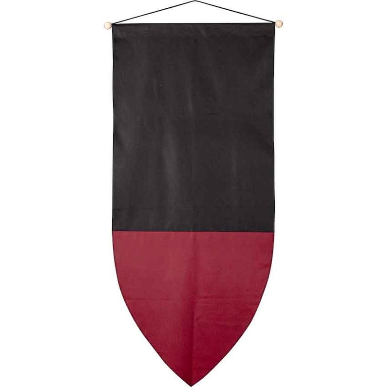 Plain Medieval Banner – Large, Medieval Flag Banner, Wall Hanging ...