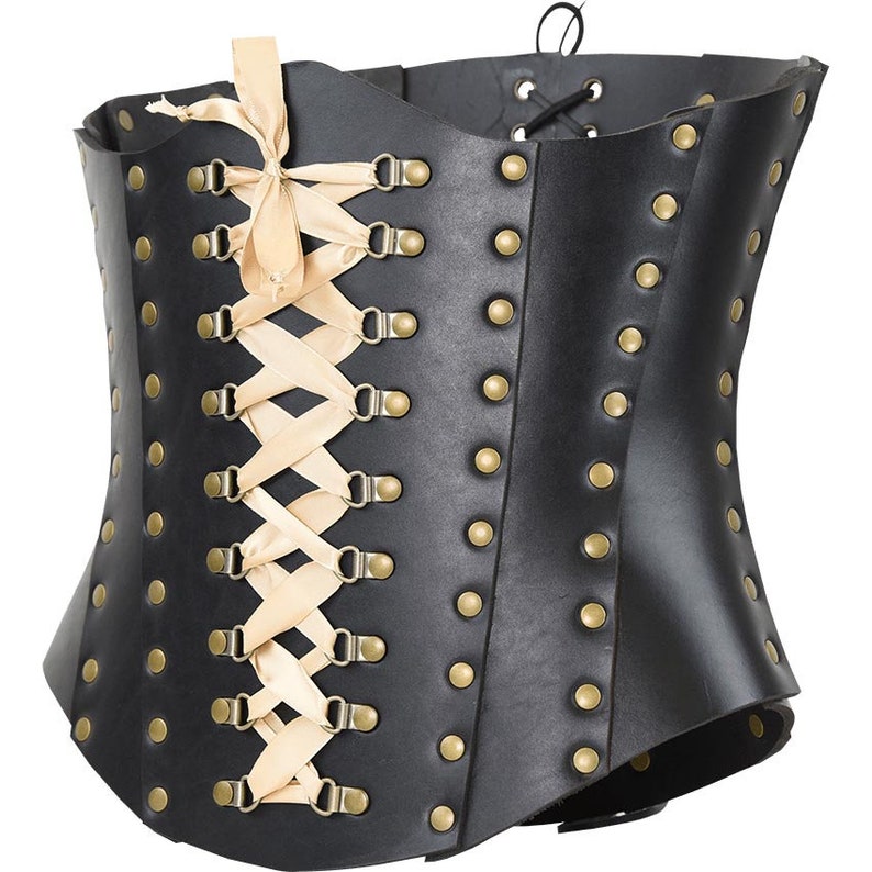 Isabella Leather Corset Hard Leather Corset DK7017 - Etsy