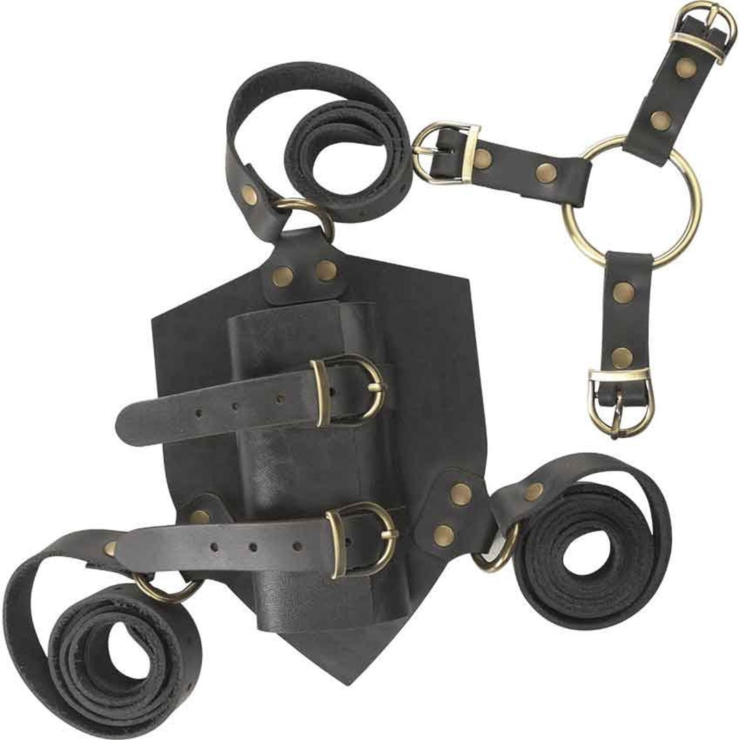 Single Sword Leather Back Harness Single Sword Harness Leather ...