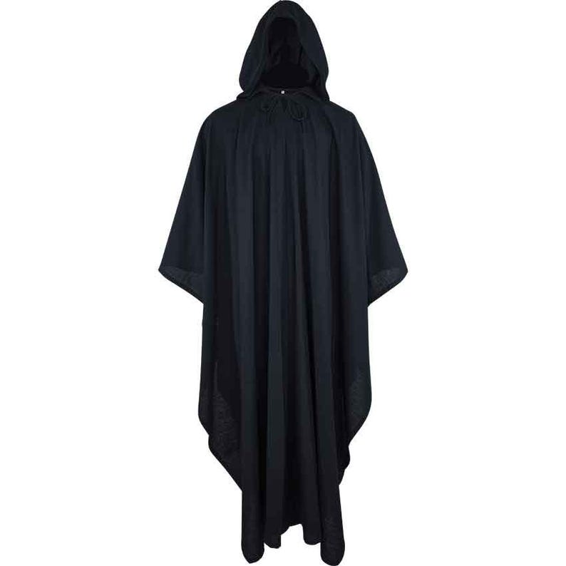 Wizard Cloak, Medieval Cloak With Hood, Authentic Wizards Cloak, Wizard ...