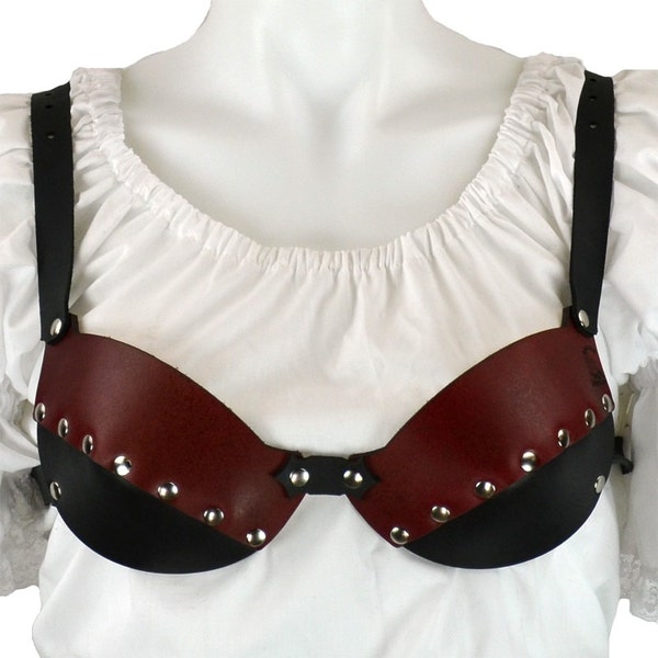 Leather Bra - Etsy