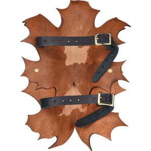 Elven Leaf Leather Greaves - Leg Armor - #DK5207 - Etsy