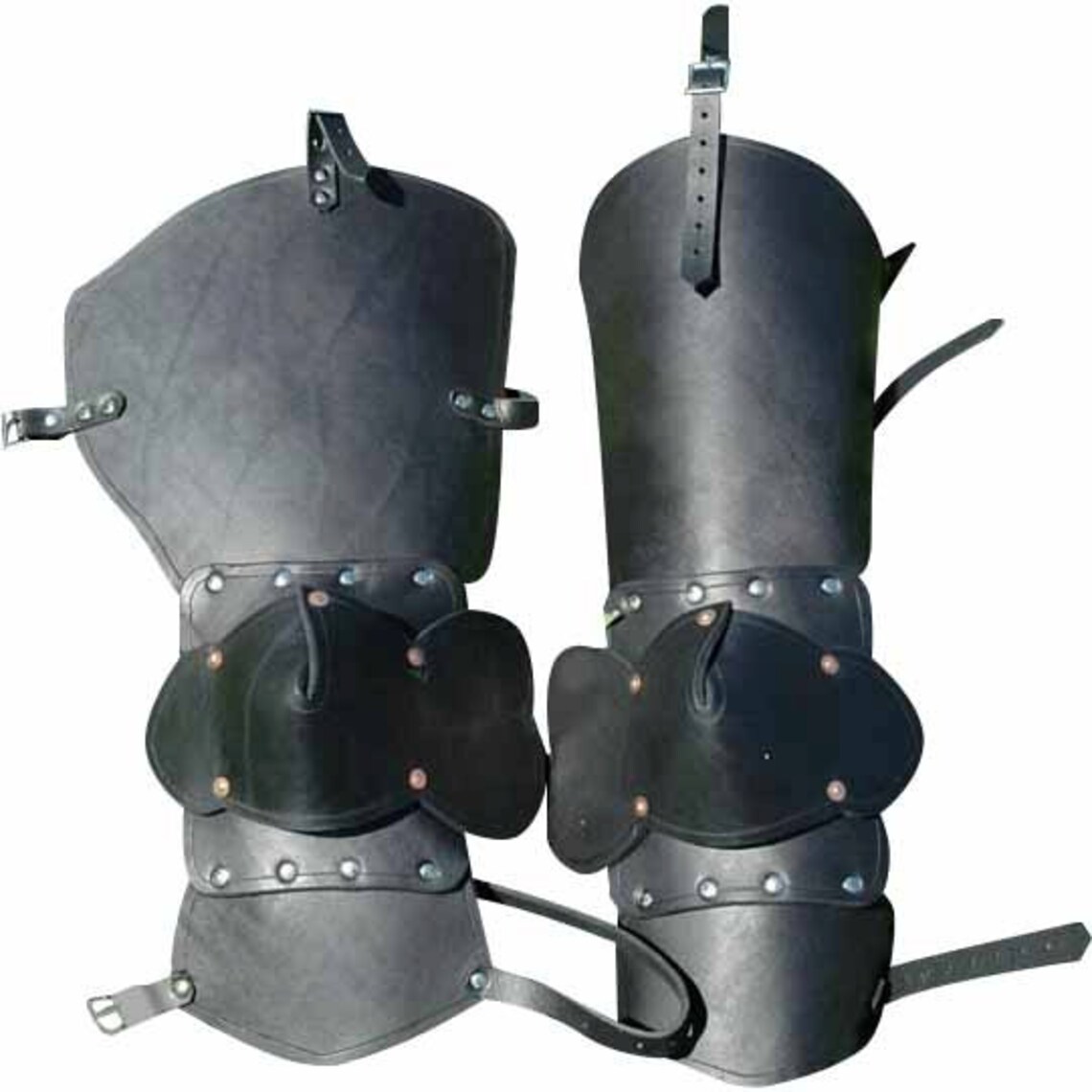 3/4 Mercenary Leather Legs Medieval Leg Armor DK5230 | Etsy