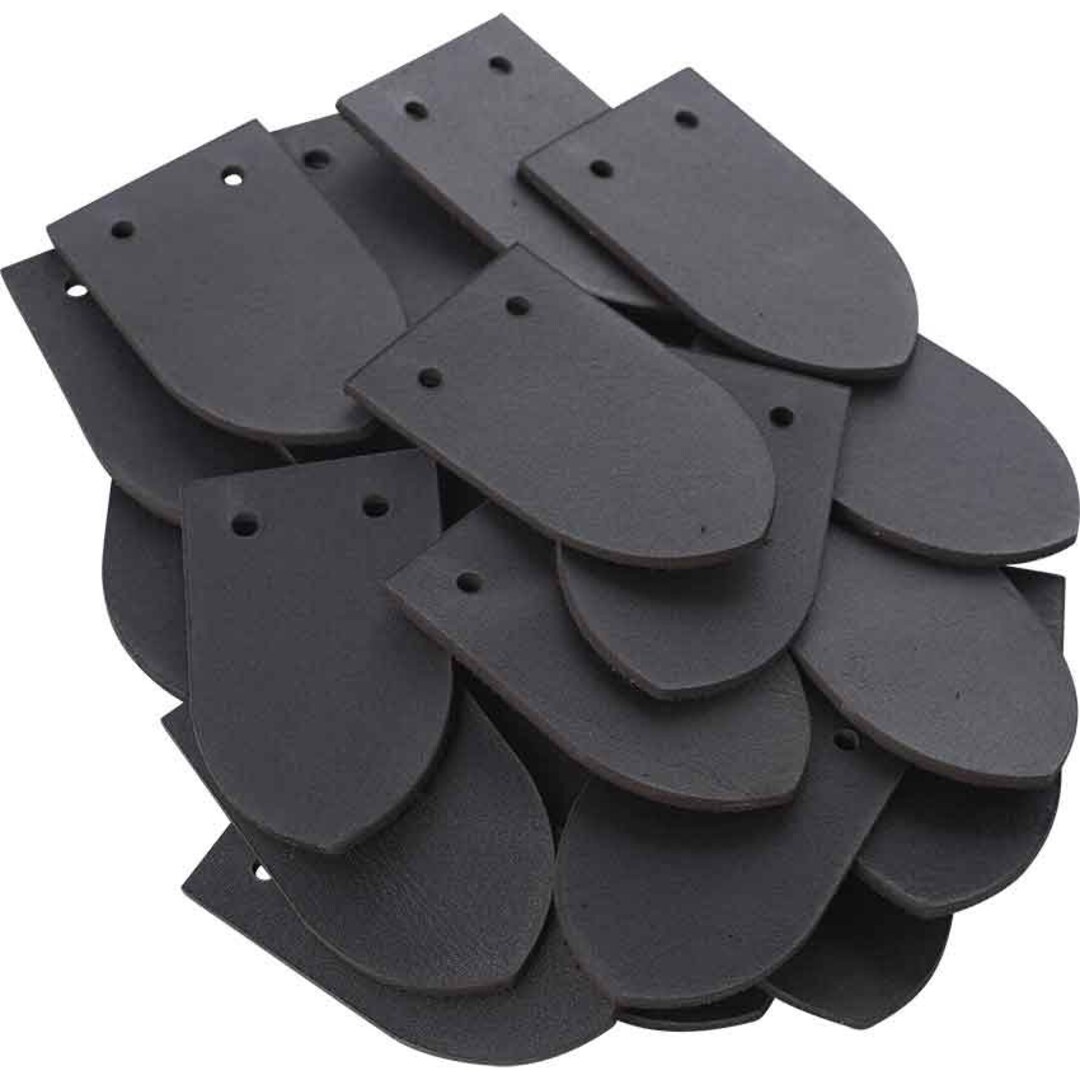 Set of 25 DIY Leather Scales - Black 5-6 Oz - #DK5600-3 - Etsy