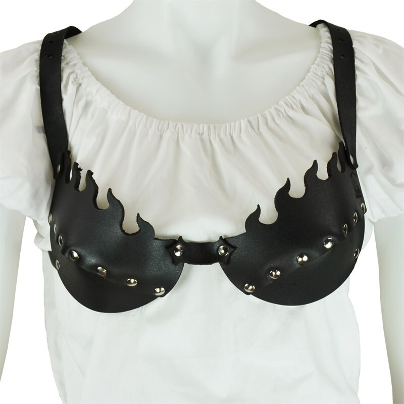 Leather Bra for Women - Etsy