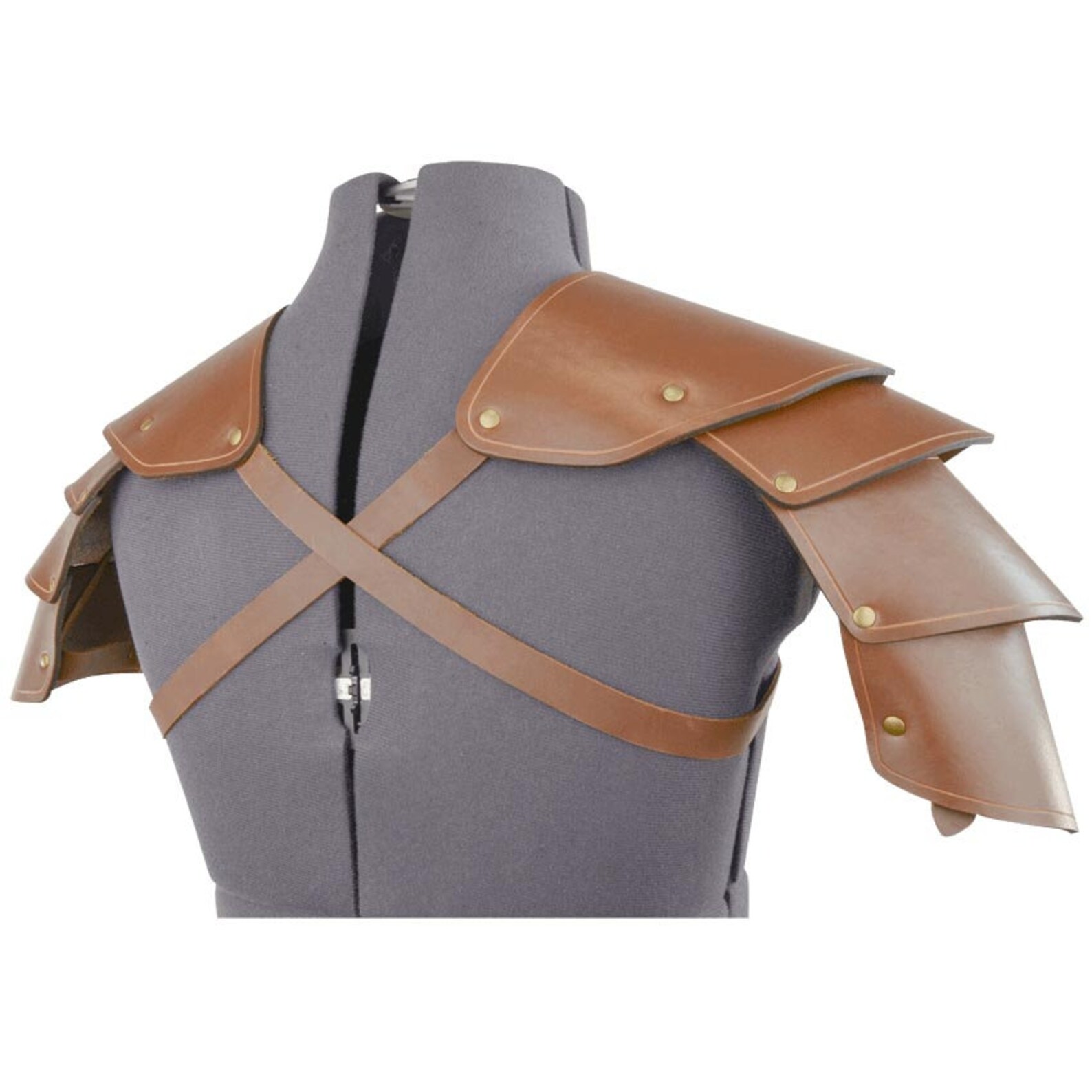 Knights Leather Spaulders Leather Armour DK5111 | Etsy