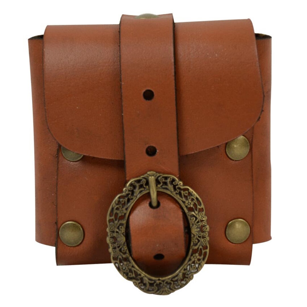 Small Nobles Leather Belt Pouch for SCA, LARP, Cosplay, Medieval ...
