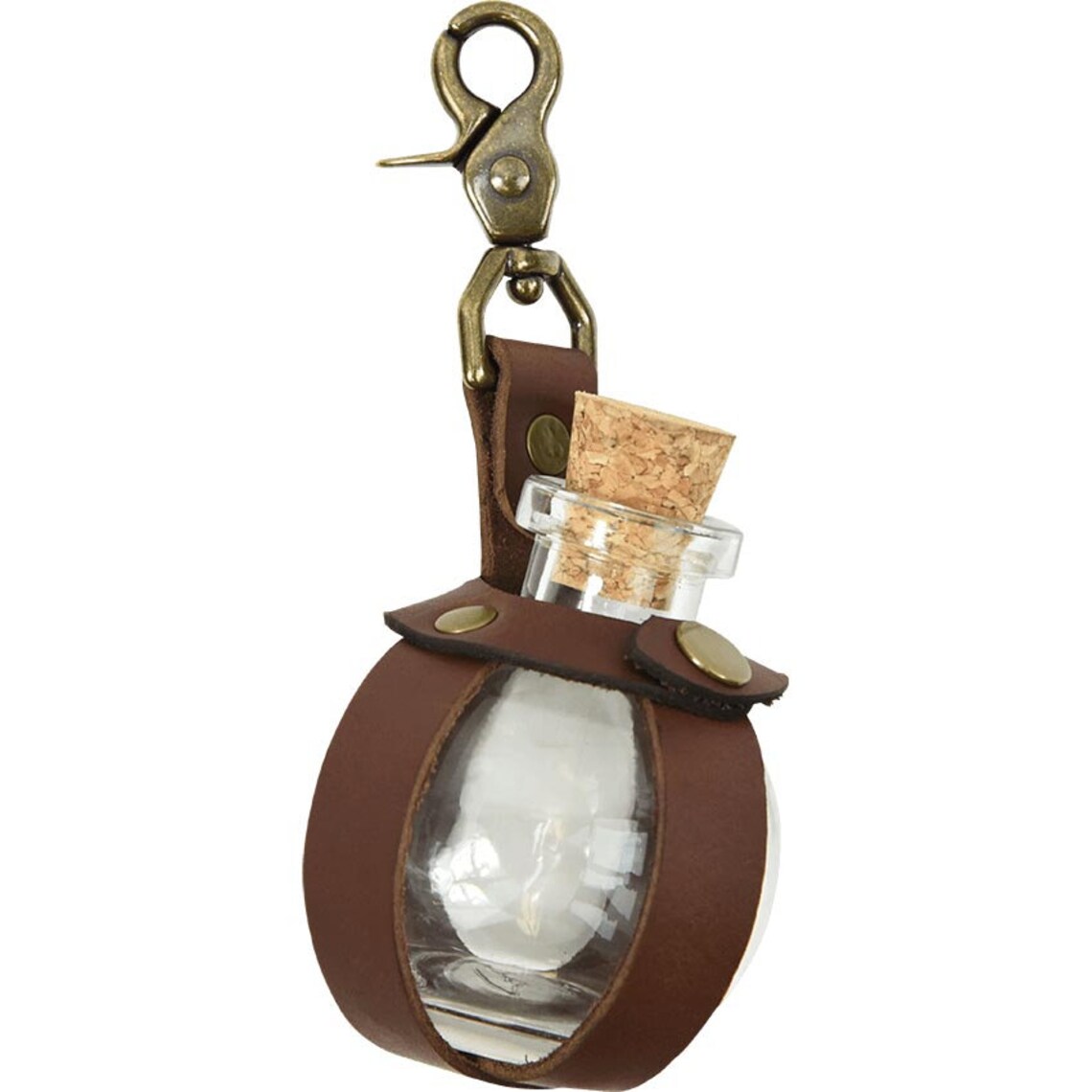 Small Potion Bottle With Clasp Glass Potion Bottle With - Etsy