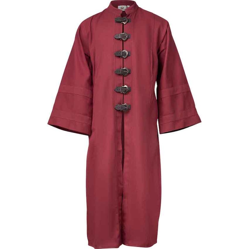 Oberon Medieval Robe, Wizard Robe, Cotton Canvas Mage Robe, Sorcerer ...
