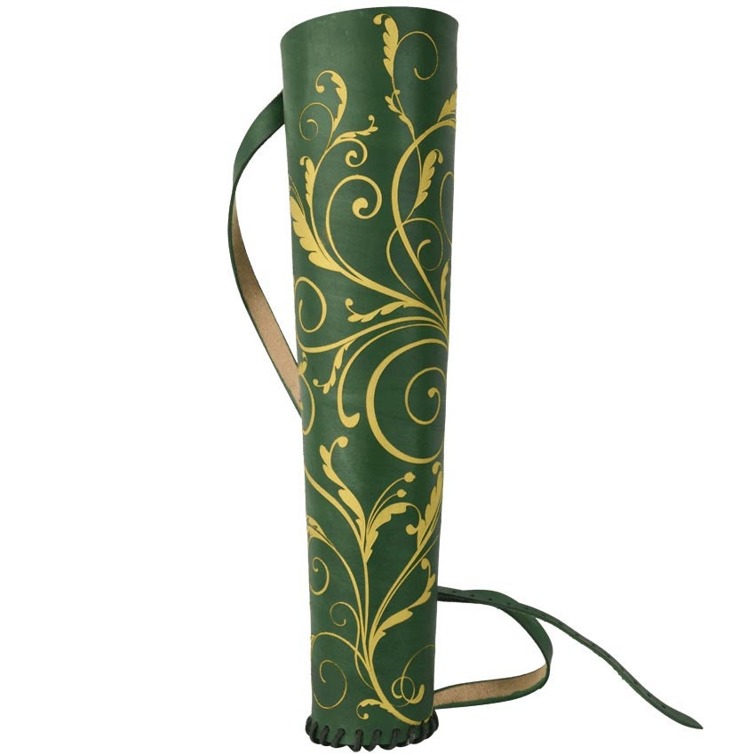 Filigree Elven Quiver - Leather Quiver - Traditional and Fantasy ...