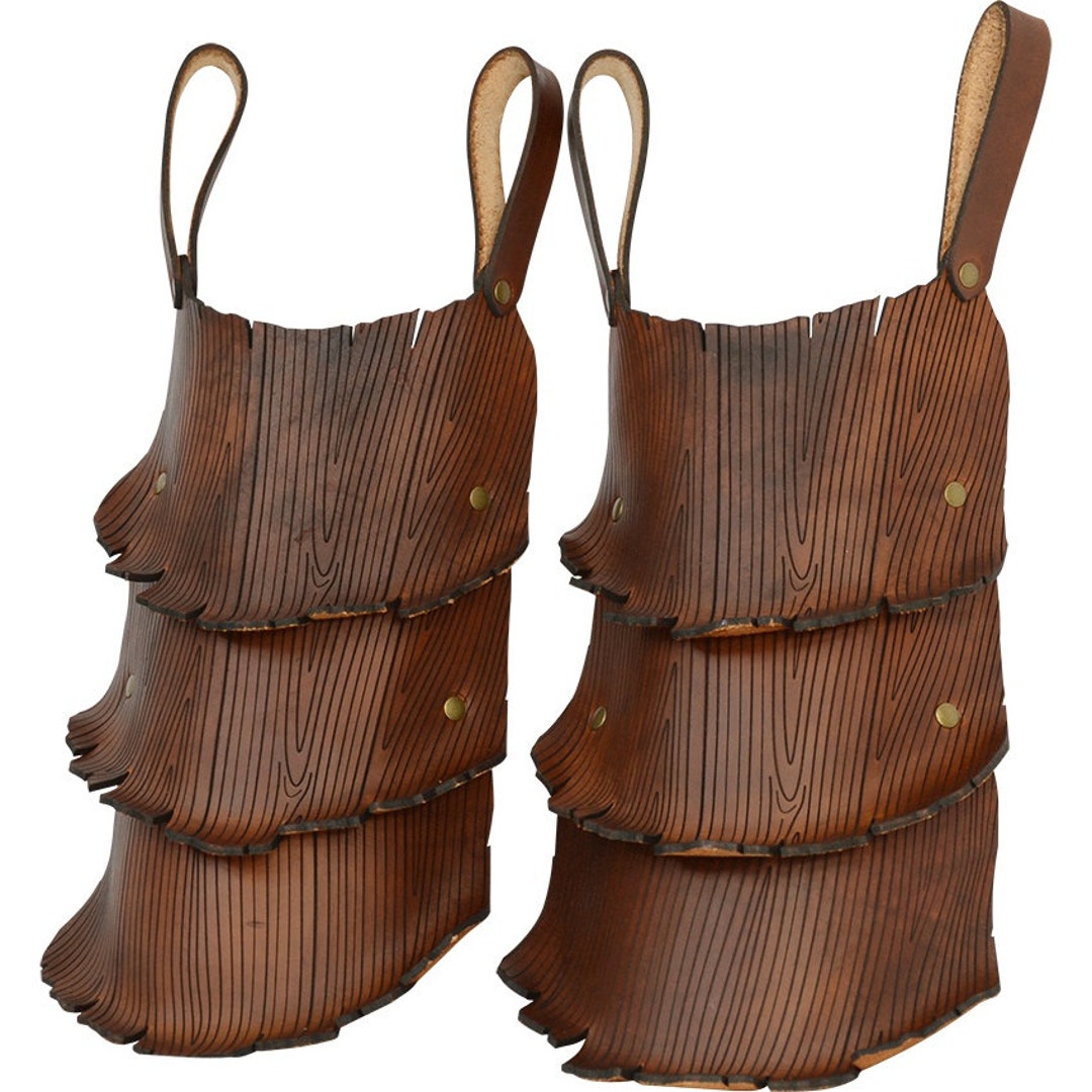 Woodland Tree Bark Tassets - Elf Leg Armor - #DK5254 - Etsy