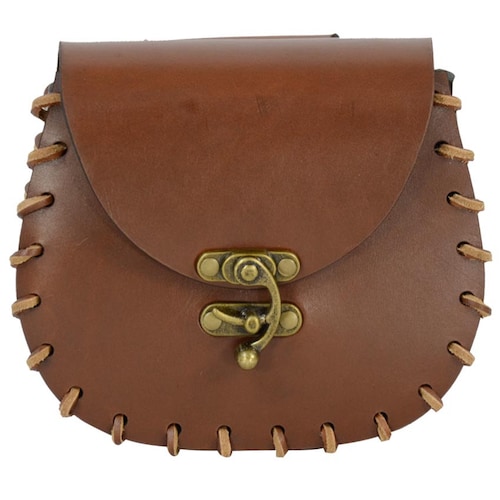 Small Round Pouch SCA LARP Cosplay Medieval Reenactment | Etsy