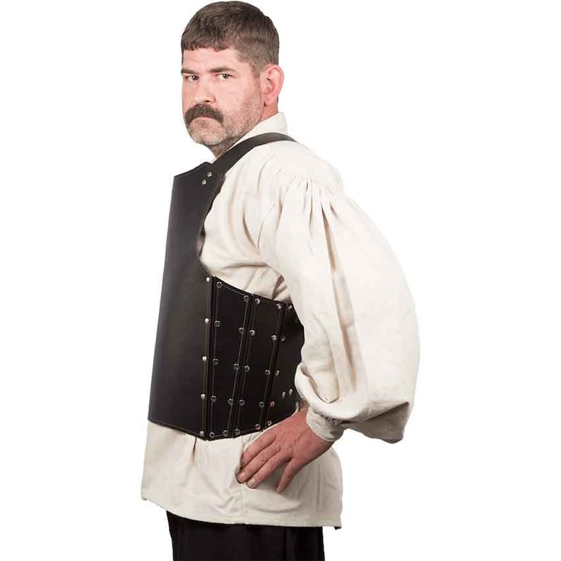 Simple Leather Breastplate - Fantasy Leather Armor - #DK5025 - Etsy