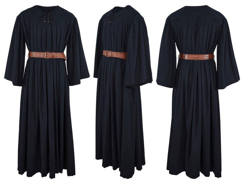 Wizard Robe, Medieval Robe, Authentic Wizards Robe, Wizard Costume ...